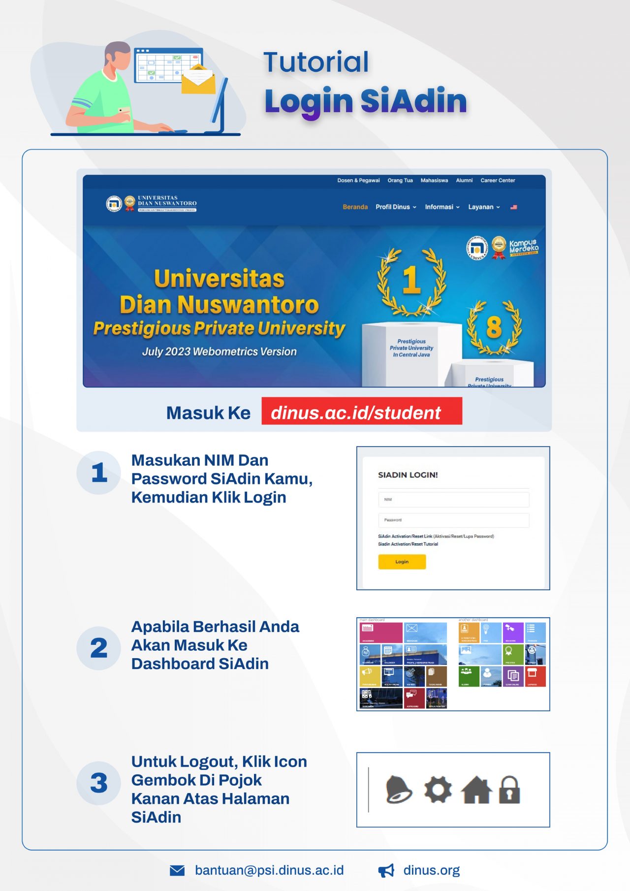 Aktivasi Akun | Penerimaan Mahasiswa Baru