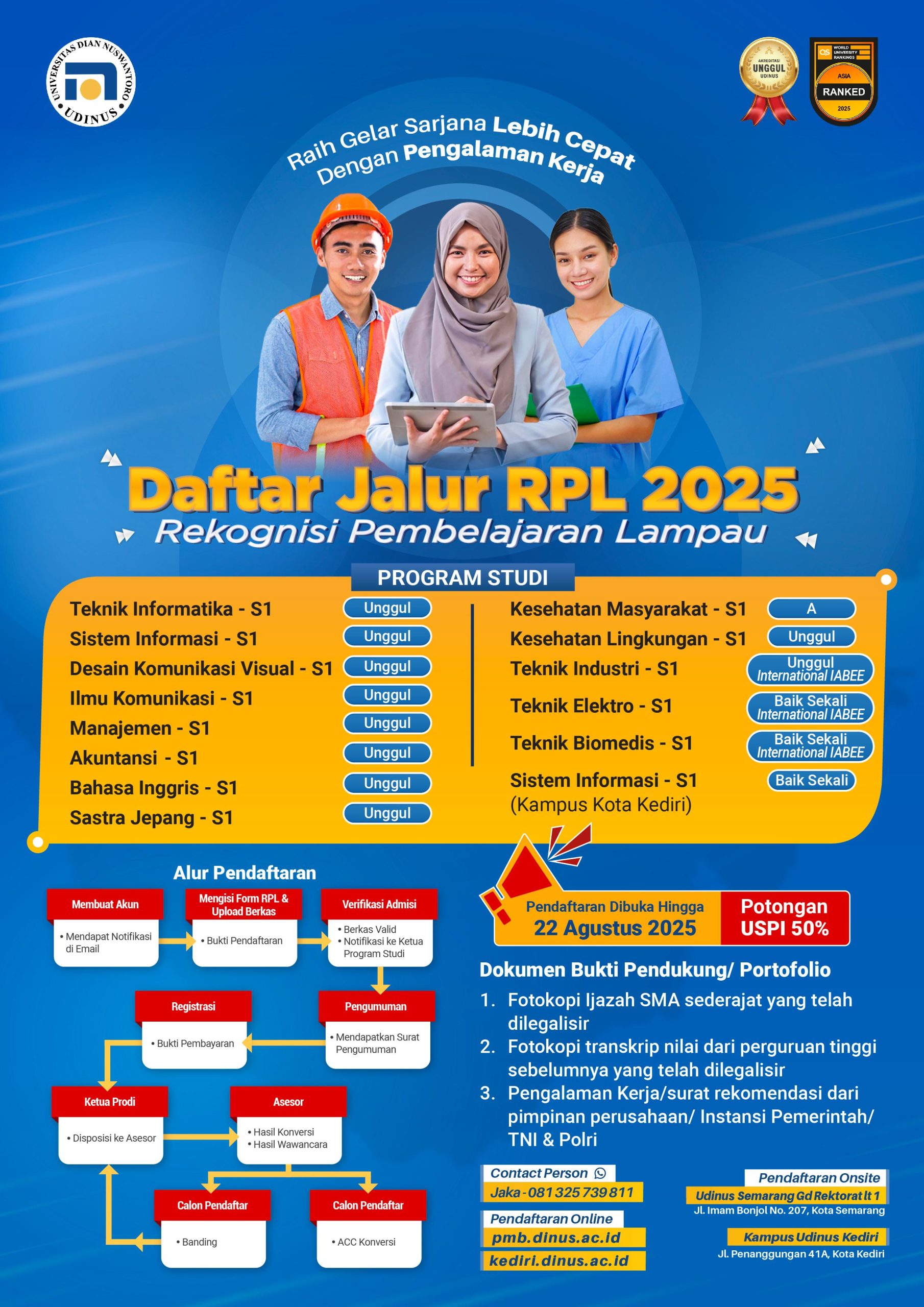 Jalur RPL | Penerimaan Mahasiswa Baru