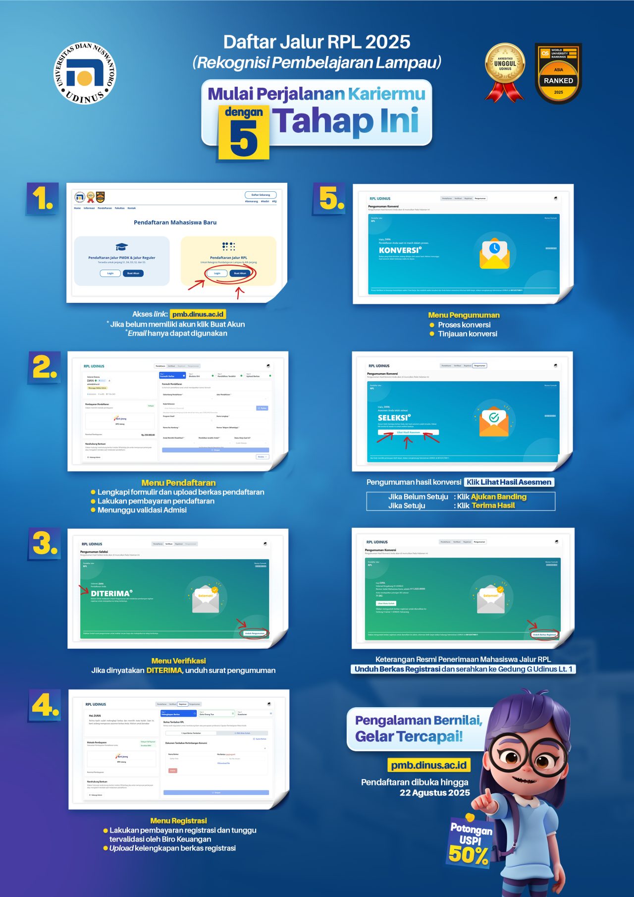 Jalur RPL | Penerimaan Mahasiswa Baru